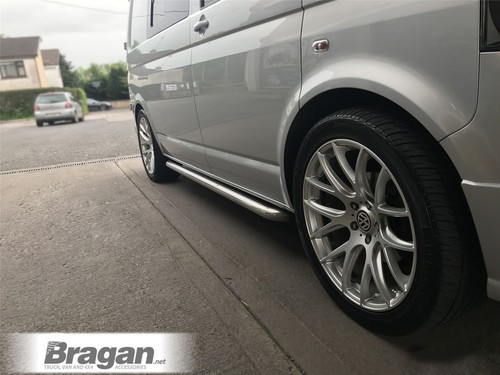 Side Bars - Curved To Fit Citroen Jumpy SWB 2017+ Bended Stainless ...