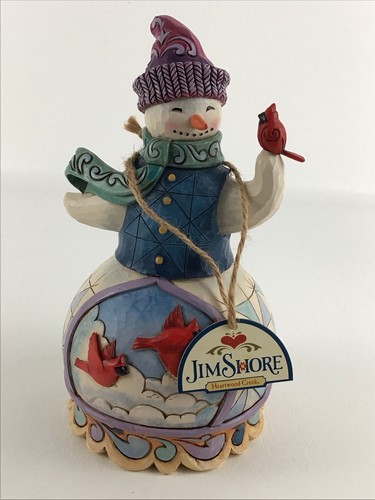 Jim Shore “Winter Cheer Happens Here” Snowman 4022993 Figure 9 ...