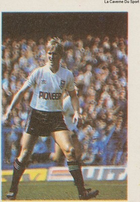 075 TREVOR PUTNEY # IPSWICH TOWN.FC PREMIER LEAGUE 1984 PLUBLISHERS ...