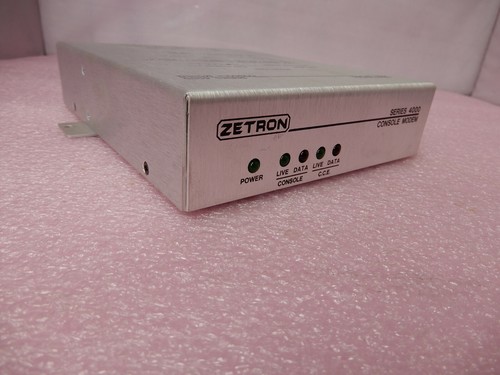 ZETRON 950-9222 / 9509222 CONSOLE M4000 SH MODEM SERIES 4000 | eBay