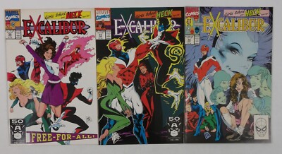 Excalibur: Girls School from Heck #1-3 VF complete story Claremont set ...