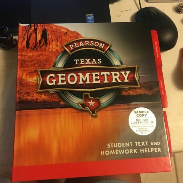 Pearson Texas Geometry Student Text and Homework Helper (paperback) for ...