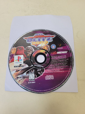NFL Blitz 2000 Football PlayStation 1 PS1 Disc Only 31719268177| eBay