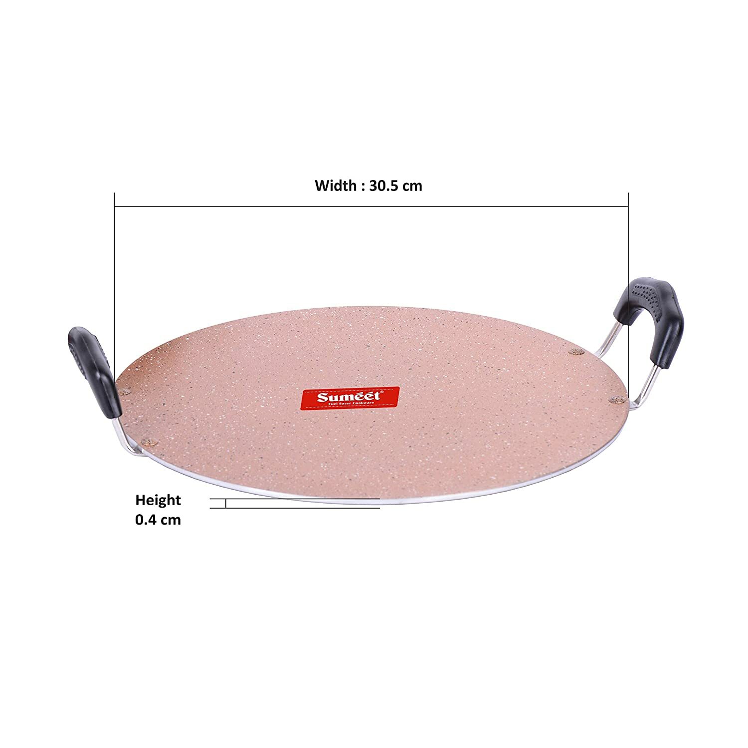 Non Stick Aluminium Tawa Roti Bread Maker, 30.5 cm, Peach | eBay