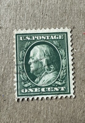 Ben Franklin (1908) 1 Cent Stamp Extremely Rare | eBay