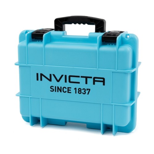 NEW Invicta 8-Slot Dive Impact Watch Water & Dust Proof Case Light Blue ...