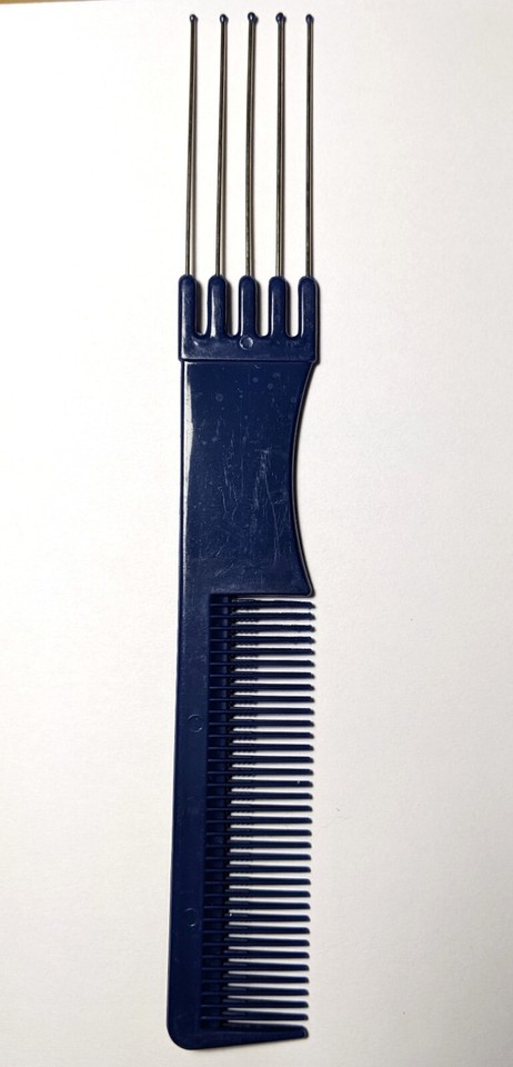 1 Piece Hair K-Cutter Styling Comb Pik Metal Tooth afro braid or Metal ...