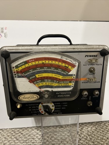 PENSKE - SEARS AUTOMOTIVE ANALYZER - 244-21032 VINTAGE | eBay