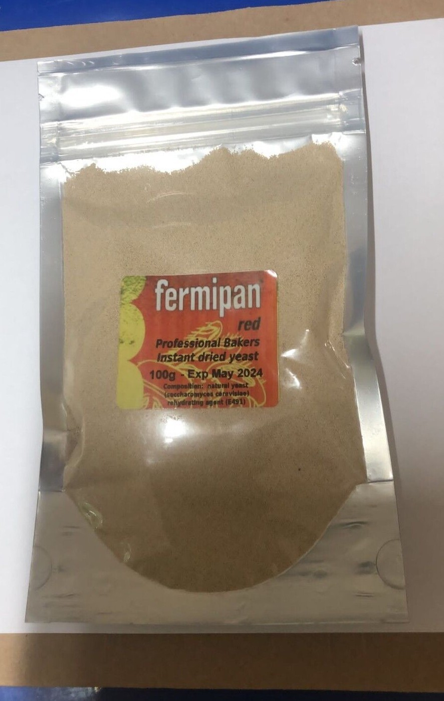Instant Dried Yeast Fermipan Red High Activity Home Baking Breadmakers ...