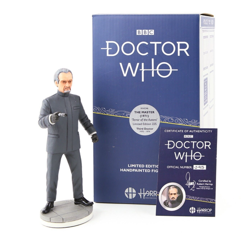 ROBERT HARROP 'THE MASTER' DR DOCTOR WHO LIMITED EDITION FIGURE WHO46 ...