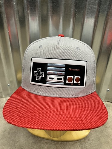 Nintendo NES Controller Hat Snapback Adjustable Flat Bill Baseball Cap ...