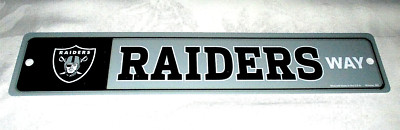 LAS VEGAS RAIDERS STREET SIGN #3 - NEW | eBay