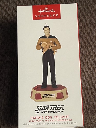 Hallmark DATA'S ODE TO SPOT 2023 Star Trek The Next Generation SHOW ...