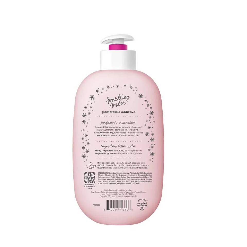 NEW HOLIDAY EOS Body Lotion, Sparkling Amber | eBay