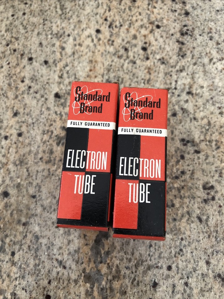 NOS Boxed Standard Brand 10GN8 9GV8 6CM7 12BY7 Electron Vacuum Radio ...