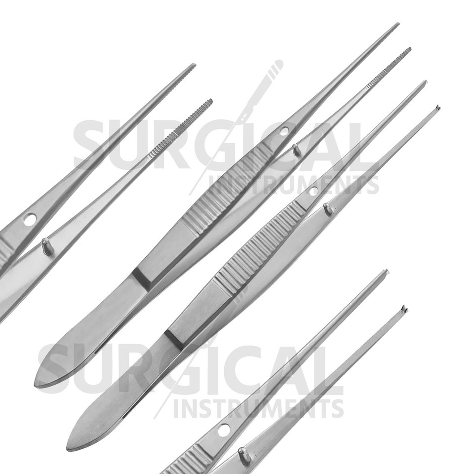 Set of 26 Pcs Basic Eye Veterinary Instrument Kit Stainless Steel ...
