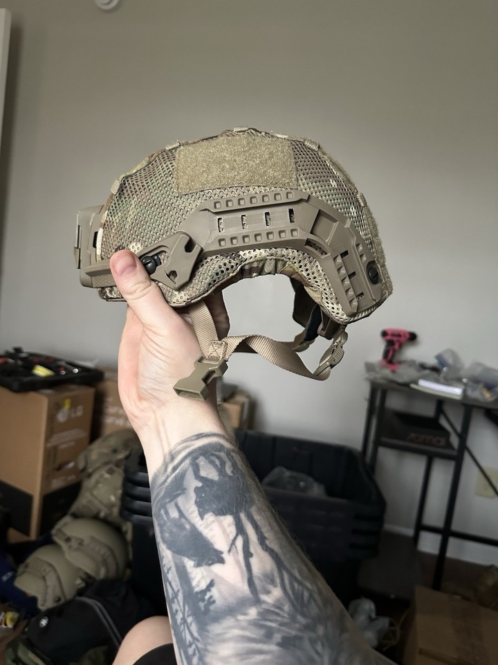 Military Style Helmet (Revision Viper A3) Size Medium | eBay