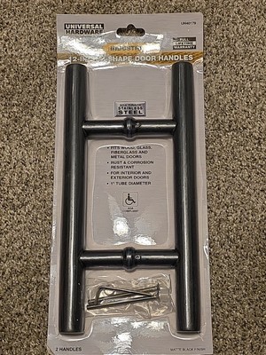 Universal Hardware H Style Pull Handle Stainless Steel 12" UH40179 | eBay