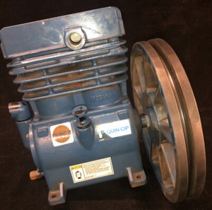 Quincy Air Compressor Pump With 12” Diameter Flywheel | eBay