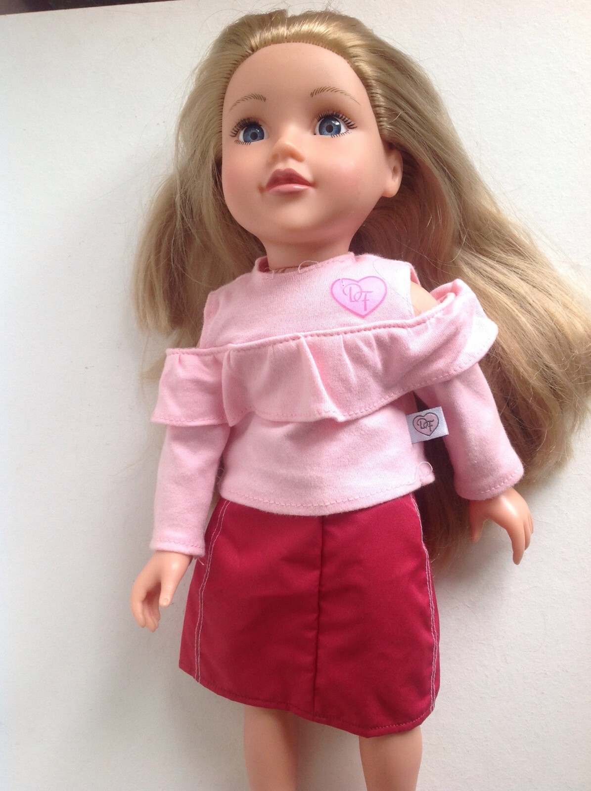 Design A Friend Doll Chad Valley Designafriend 18" Dolls wearing DAF ...