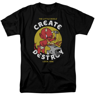 Hot Stuff Create & Destroy Local 666 Adult Unisex T-shirt -Available S ...