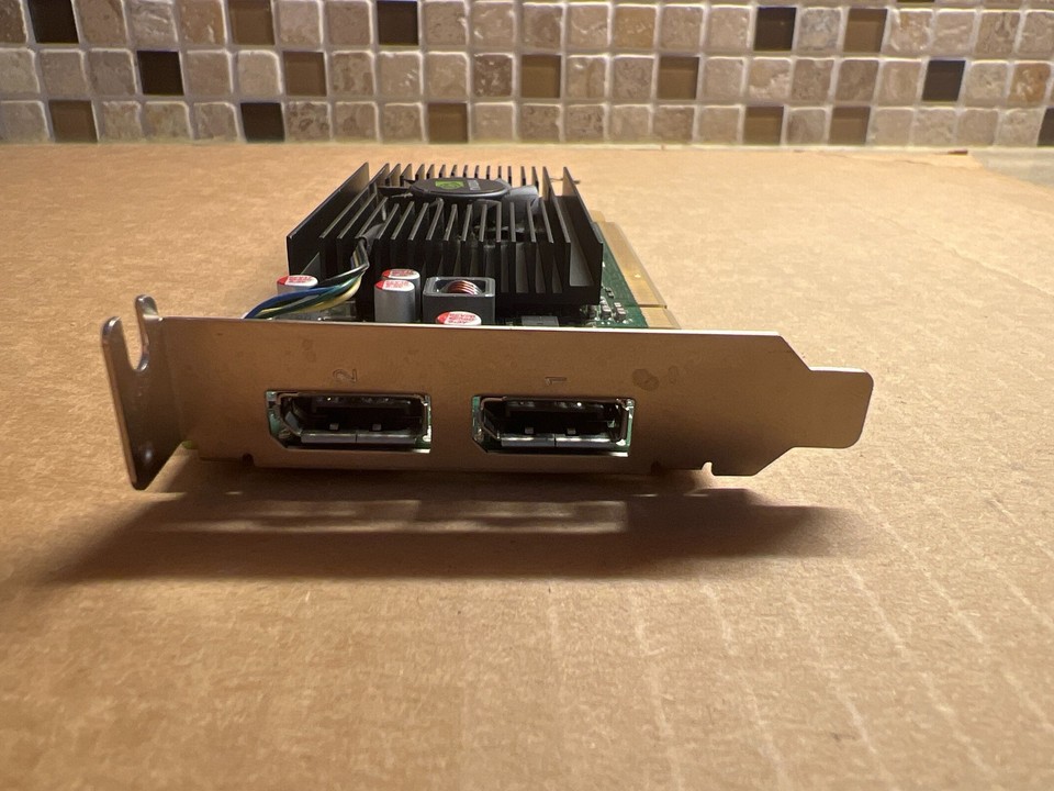 HP NVIDIA NVS 310 GRAPHICS CARD PCIE DUAL PORT 180-12014-1005-A01 ...