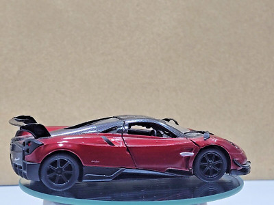 2016 Kinsmart 5" Red Pagani Huayra BC Diecast Model Toy Car 1:38 KT5400 ...