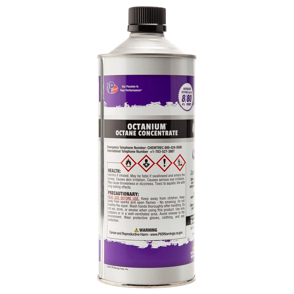 VP Racing Fuels 2855 Madditive Octanium Octane Booster Racing Formula ...