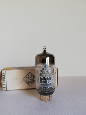 1x EC86 TELEFUNKEN Label, Vacuum tube, Röhre, NOS | eBay
