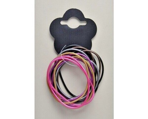 14 x Gummy Bands Shag Bracelets Fancy Dress 80's 90's - BUY 2 PACKS GET ...