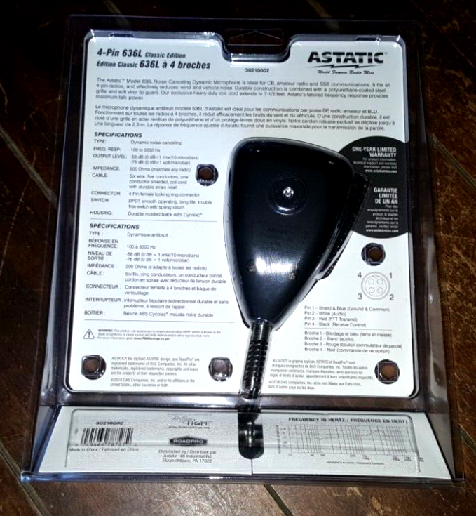 Astatic 4-Pin Broches 636L MATTE Polyurethane Coated Steel Grille ...