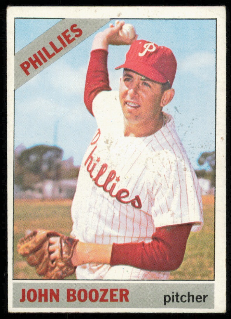 1966 TOPPS JOHN BOOZER PHILADELPHIA PHILLIES #324 VG+ - WAX | eBay