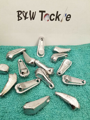 25- 1 oz Lindy/Roach Rig Walking Slip Sinker/Sliding Fishing Weight ...
