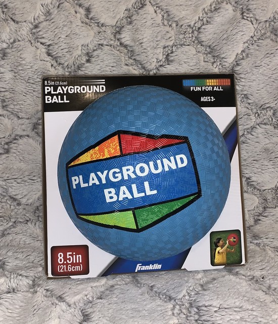 Franklin Sports 8.5" Inflated Green Playground Ball for sale online | eBay