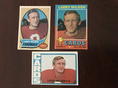 1970 topps #160 Larry Wilson St. Louis Cardinals lot 3 HOF | eBay
