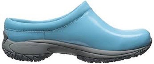 Merrell Womens Encore Moc Pro Tech Slip-Resistant Work Shoe, maui blue ...