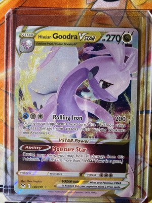 Hisuian Goodra VSTAR 136/196 Full Art NM/M Lost Origins Pokemon Card | eBay