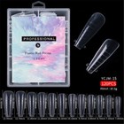 120Pcs Dual Forms Gel Mold Tips Full Cover Nail Quick Building Nail ...