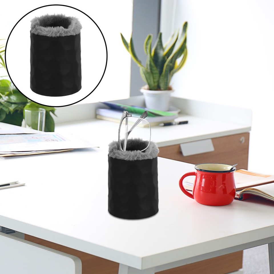 Felt Glasses Storage Box Fluffy Liner Eyeglasses Holder Anti-scratch ...