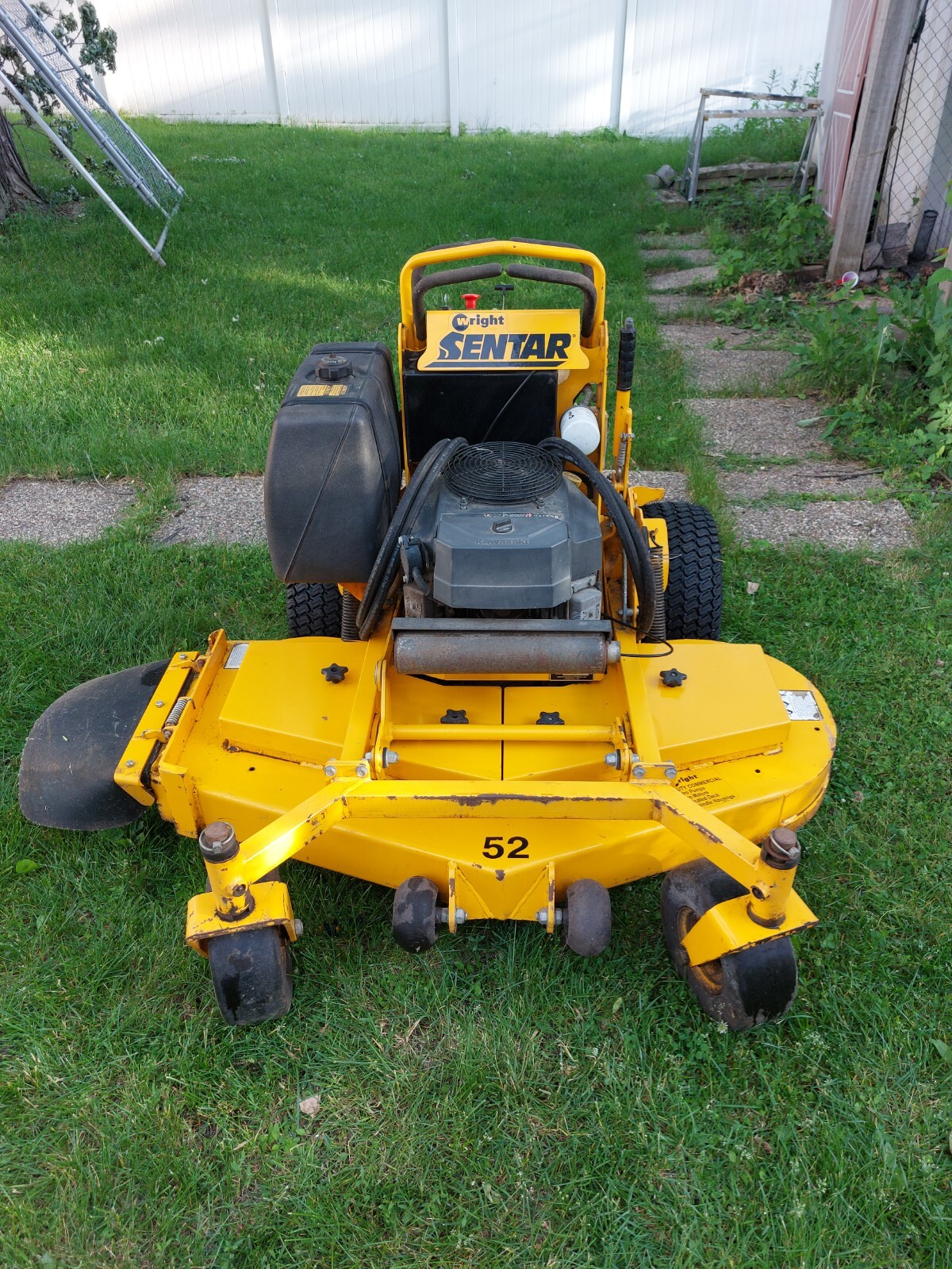 Wright Sentar WSES 52'' Ridding lawn mower, zero turn, stander, 2 ...