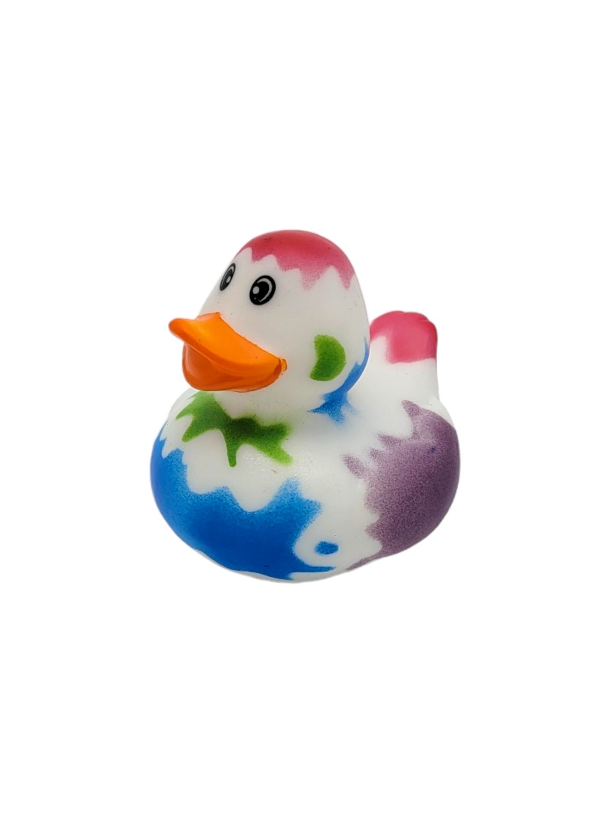Splat Rubber Duckies (2") Standard Size. (12 Pack) Colorful Paint ...
