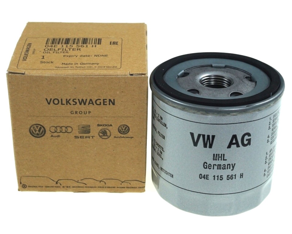 Genuine OEM VW Oil Filter Jetta 1.4 2013-2022 Golf/SportWagen 2019-22 ...