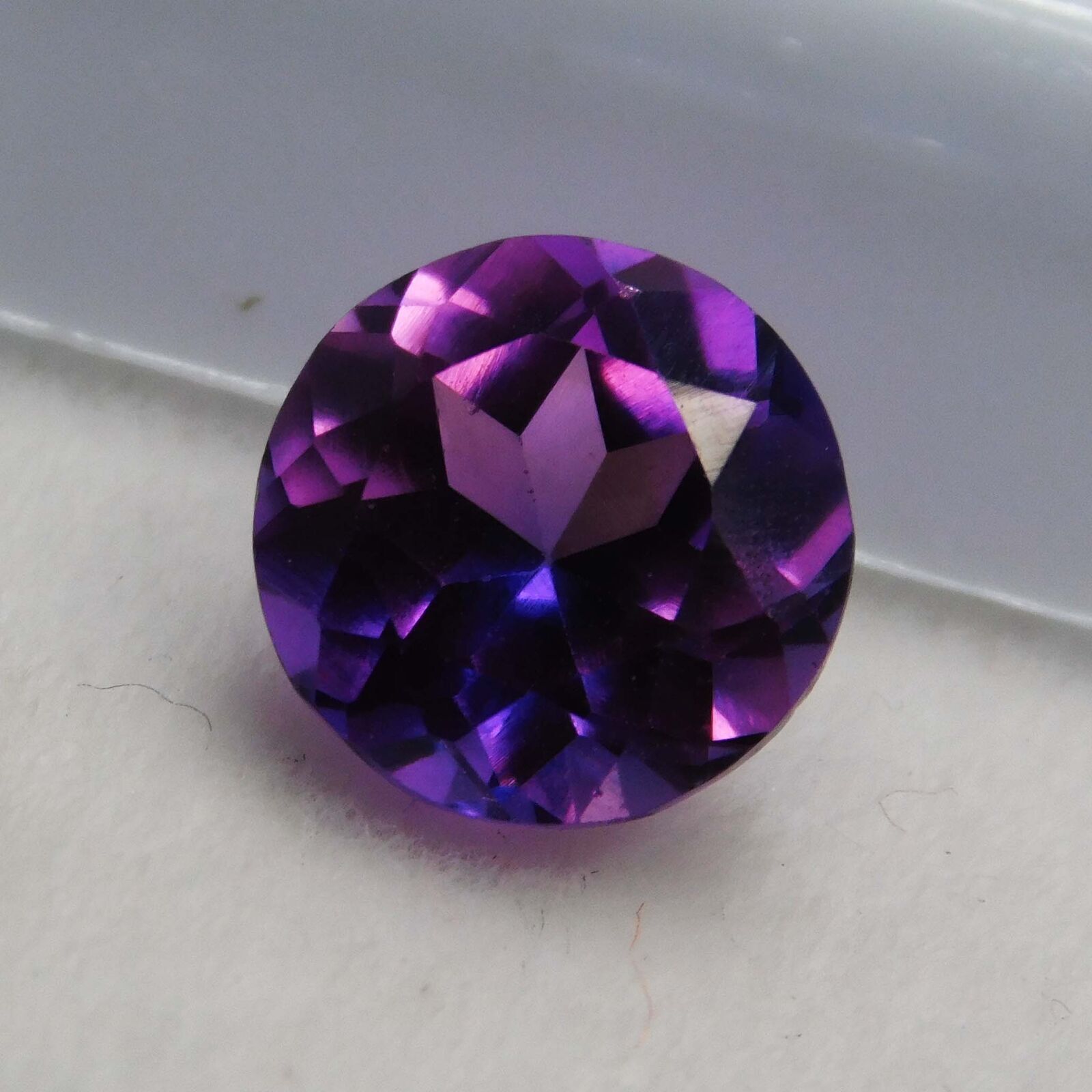 Natural Tanzanite Purple Round Shape Certified 5 Ct Rare Loose Gemstone ...