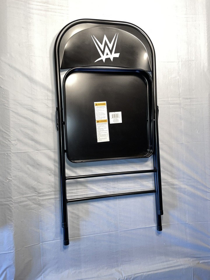 WWE ROSTER SMACKDOWN RAW SIGNED AUTOGRAPH FULL SIZE STEEL CHAIR LASHLEY ...