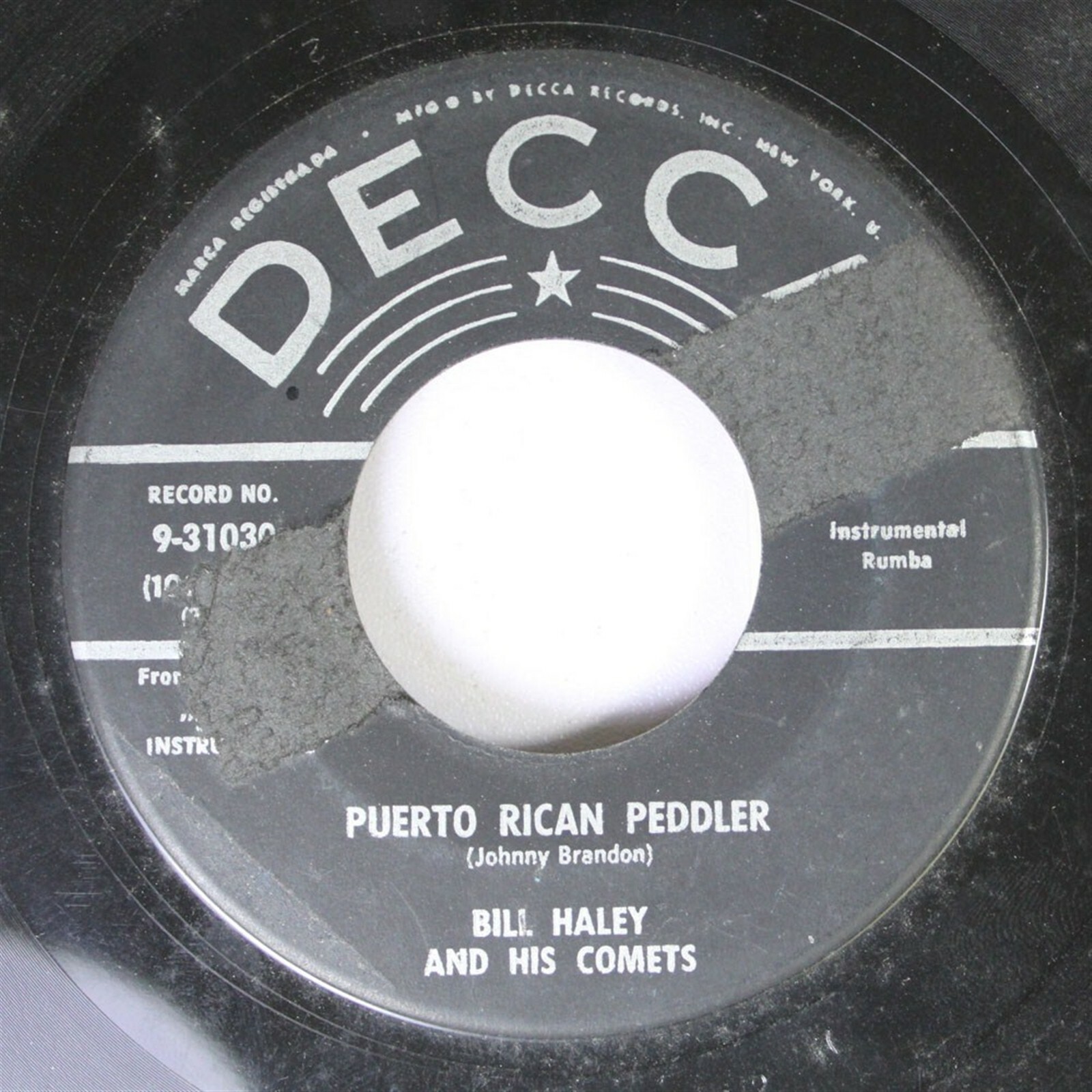 50'S / 60'S 45 Bill Haley And His Comets - Skokiaan / Puerto Rican ...