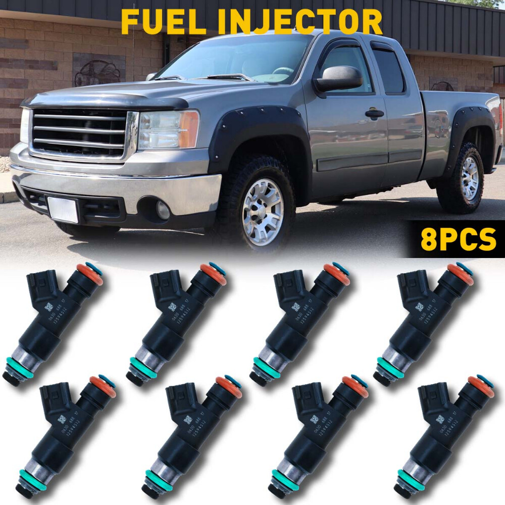 8pcs OE#12594512 Fuel Injector For 07-09 Chevrolet Express 1500 GMC ...