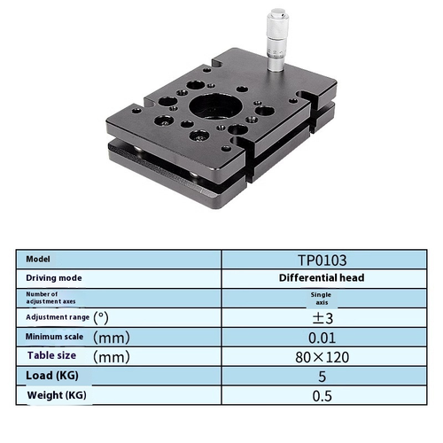 New Optical Single-Axis Manual Tilting Table Precision Fine-Tuning ...