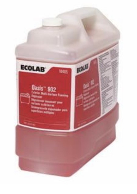 1 Container Of (2.5) Gallons Ecolab Oasis 902 Foaming Degreaser 6118405 ...