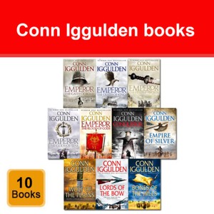 Conn Iggulden Emperor & Conqueror Series 10 Books Collection Set ...