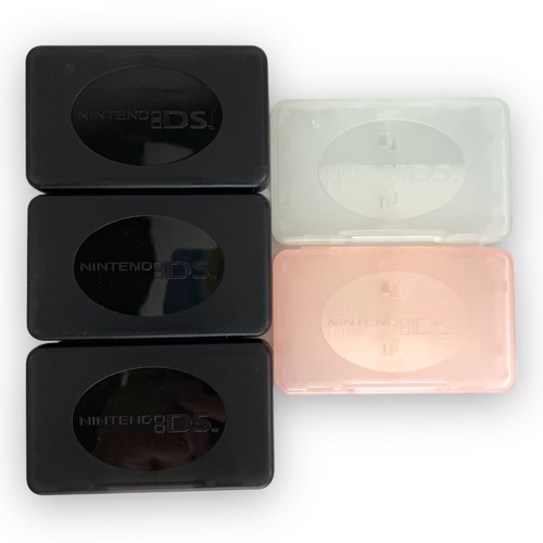Nintendo DS Game Cartridge Storage Case Holder Lot of 5 Black Pink | eBay